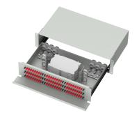 China FC Type 72 Ports Optic Fiber Distribution Patchpanel for FTTX in Advanced ODN Network for sale