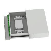 China Black 48-Port SC Type 2U Fiber Distribution Patchpanel for Data Center Applications for sale