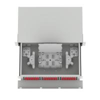 China Data Center Optic Fiber Distribution Patchpanel 48 Ports Equipment with 5 Period for sale