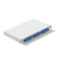 China 5 LC Type 1U 48 Port Optic Fiber Distribution Patchpanel for FTTX LC Connector Type for sale