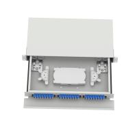 China 5 LC Type 1U 48 Port Optic Fiber Distribution Patchpanel for FTTX LC Connector Type for sale