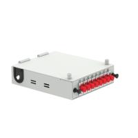 China FC UPC 8 Cores Fiber Optic FTTH Terminal Box Wall Mount 136x118x34mm for ODN for sale