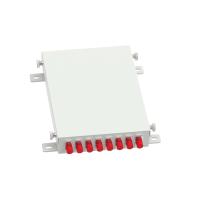 China 8 Cores Fiber Optic FTTH Terminal Box Wall Mountable SC LC Adapter ODN Network for sale