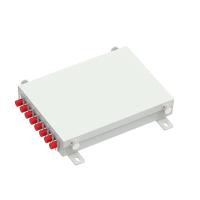 China 8 Cores Fiber Optic FTTH Terminal Box Wall Mountable SC LC Adapter ODN Network for sale