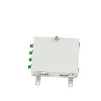 China FC APC 4 Cores Fiber Optic Terminal Box Wall Mountable for FTTX Network 136x118x34mm for sale