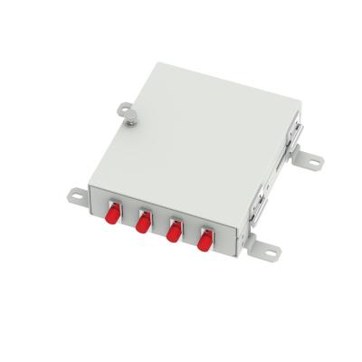 China FTTH Terminal Box 4 Cores FC UPC Type Wall Mountable ODN Fiber Optic Splice 8-12 Cores for sale