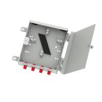 China FTTH Terminal Box 4 Cores FC UPC Type Wall Mountable ODN Fiber Optic Splice 8-12 Cores for sale