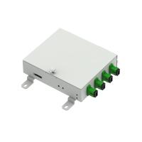 China ODN Network SC APC Type 4 Cores Fiber Optic FTTH Terminal Box for FTTX Distribution for sale