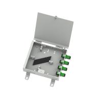 China ODN Network SC APC Type 4 Cores Fiber Optic FTTH Terminal Box for FTTX Distribution for sale