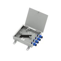 China SC UPC Type 4 Cores Fiber Optic FTTH Terminal Box for Network FTTH Infrastructure for sale