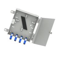 China SC UPC Type 4 Cores Fiber Optic FTTH Terminal Box for Network FTTH Infrastructure for sale