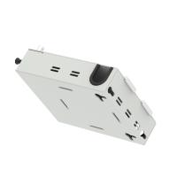 China Cold Rolled Steel 8 Cores SC APC Fiber Optic FTTH Terminal Box Wall Mount 180x130x36mm for sale