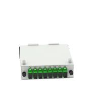 China Cold Rolled Steel 8 Cores SC APC Fiber Optic FTTH Terminal Box Wall Mount 180x130x36mm for sale