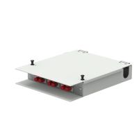 China 12 Cores FC UPC Fiber Optic Distribution Box Wall Mountable for FTTH FTTX Networks for sale