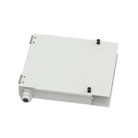 China Cold Rolled Steel 12 Cores FC APC Fiber Optic FTTH Terminal Box for ODN Network for sale