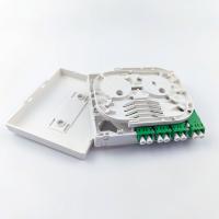 China Network None 4 Cores Fiber Optic Faceplate Socket Panel for Indoor FTTH Installation for sale