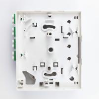 China Network None 4 Cores Fiber Optic Faceplate Socket Panel for Indoor FTTH Installation for sale