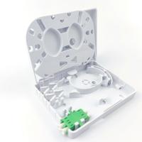 China 5 -Made LC APC Plastic Fiber Optic Faceplate Socket Panel for Indoor in FTTH Network for sale