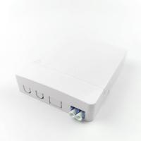 China FTTH Network Indoor Installation 2 Cores Fiber Optic Faceplate Socket Panel with 5- for sale