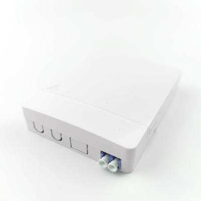 China FTTH Network Indoor Installation 2 Cores Fiber Optic Faceplate Socket Panel with 5- for sale