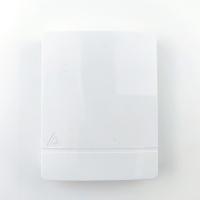 China Direct 2 Cores UPC Fiber Optic Faceplate Socket Panel FC Plastic for Indoor Network for sale
