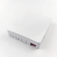 China Direct 2 Cores UPC Fiber Optic Faceplate Socket Panel FC Plastic for Indoor Network for sale