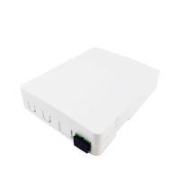 China 2 Cores SC APC Plastic Fiber Optic Faceplate Socket Panel for Indoor in FTTH Network for sale