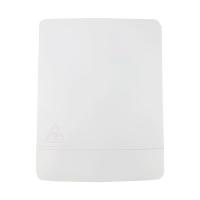 China 2 Cores SC APC Plastic Fiber Optic Faceplate Socket Panel for Indoor in FTTH Network for sale