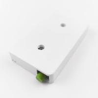 China Wall Mounted 2 Port FC APC Fiber Optic Faceplate Socket Panel ABS 116x71x19mm for sale