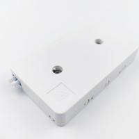 China LC UPC Plastic Fiber Optic Faceplate Socket Panel 2 Cores for Networks Used in FTTH for sale