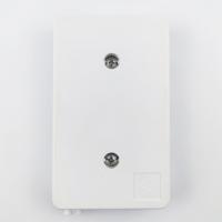 China LC UPC Plastic Fiber Optic Faceplate Socket Panel 2 Cores for Networks Used in FTTH for sale