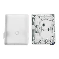 China FTTH Network Feature Used 2 Cores UPC Plastic Fiber Optic Faceplate Socket Panel Indoor for sale