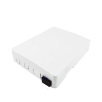 China FTTH Network Feature Used 2 Cores UPC Plastic Fiber Optic Faceplate Socket Panel Indoor for sale