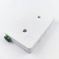 China 2 Cores SC APC Plastic Fiber Optic Faceplate Socket Panel for Indoor Network FTTH Cables for sale