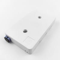 China SC UPC Plastic Fiber Optic Faceplate Socket Panel for 2 Cores Indoor FTTH Network Cable for sale