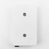 China SC UPC Plastic Fiber Optic Faceplate Socket Panel for 2 Cores Indoor FTTH Network Cable for sale