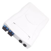 China 2 Cores UPC Plastic Fiber Optic Faceplate Socket Panel for Wall Mounted Installation for sale