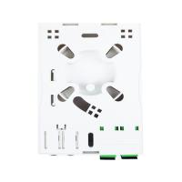 China 2 Cores SC APC Plastic Fiber Optic Faceplate Socket Panel for Indoor in FTTH Network for sale