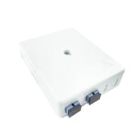 China Network Gray 2 Cores UPC Plastic Fiber Optic Faceplate Socket Panel SC for Indoor for sale