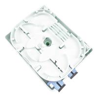 China Network Gray 2 Cores UPC Plastic Fiber Optic Faceplate Socket Panel SC for Indoor for sale