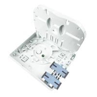 China Network Gray 2 Cores UPC Plastic Fiber Optic Faceplate Socket Panel SC for Indoor for sale