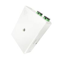 China SC APC Plastic Fiber Optic Faceplate Socket Panel 2 Cores for Indoor and FTTH Network for sale