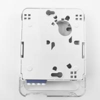 China 2 Cores LC/UPC Plastic Fiber Optic Face Plate Socket Panel for Indoor in FTTH Network for sale