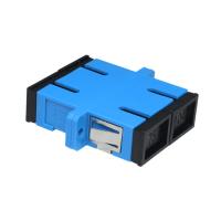 China SC UPC Plastic Fiber Optic Face Plate Socket Panel for Indoor FTTH Network Installation for sale