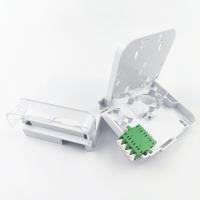 China 2-Core LC APC Plastic Face Plate Socket Panel for Long-Lasting Fiber Optic Connections for sale