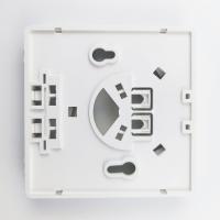 China 5 Gray/White LC UPC Plastic Fiber Optic Faceplate Socket Panel for Indoor FTTH Network for sale