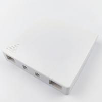 China Fiber Optic Socket Panel for FTTH Network Indoor 2 Cores FC APC Plastic Panel Directly for sale
