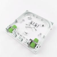China Fiber Optic Socket Panel for FTTH Network Indoor 2 Cores FC APC Plastic Panel Directly for sale