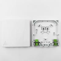 China Fiber Optic Socket Panel for FTTH Network Indoor 2 Cores FC APC Plastic Panel Directly for sale