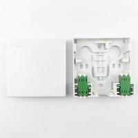 China Best 2 Cores LC APC Plastic Fiber Optic Faceplate Socket Panel for Wired LAN Network 5 for sale